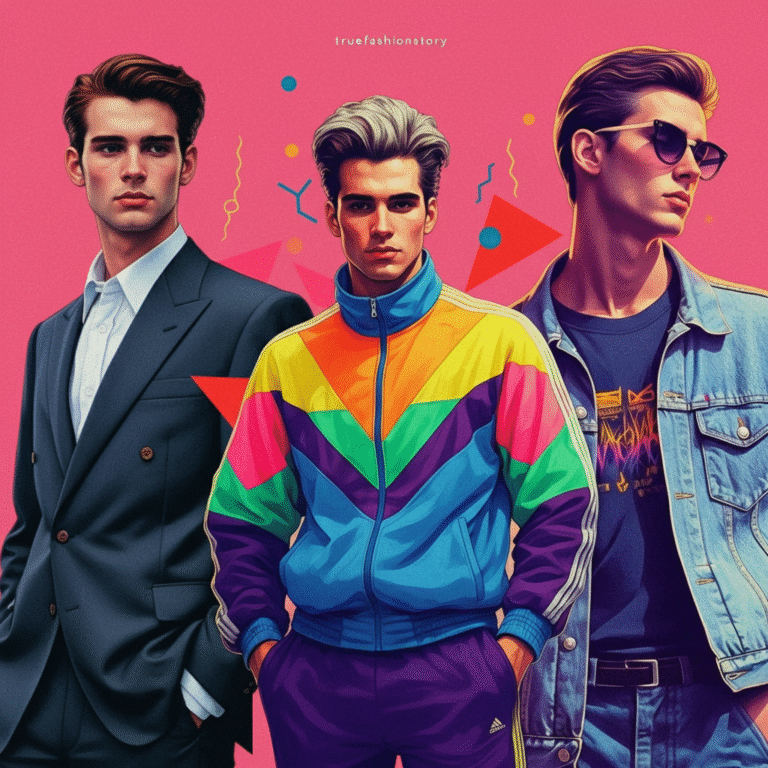 80s Men's Fashion Guide: From Power Suits to Tracksuits